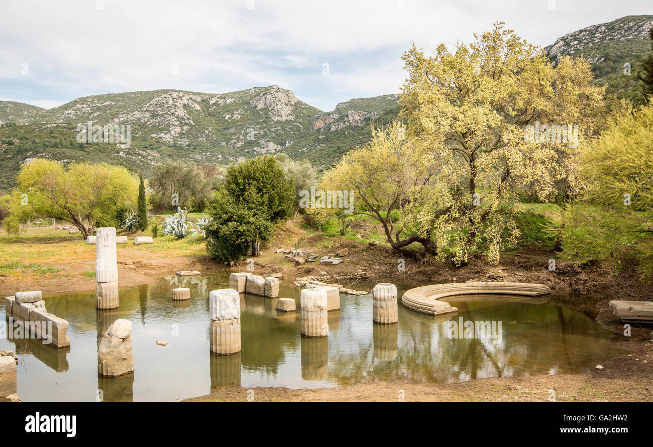 Claros temple hi-res stock photography and images - Alamy