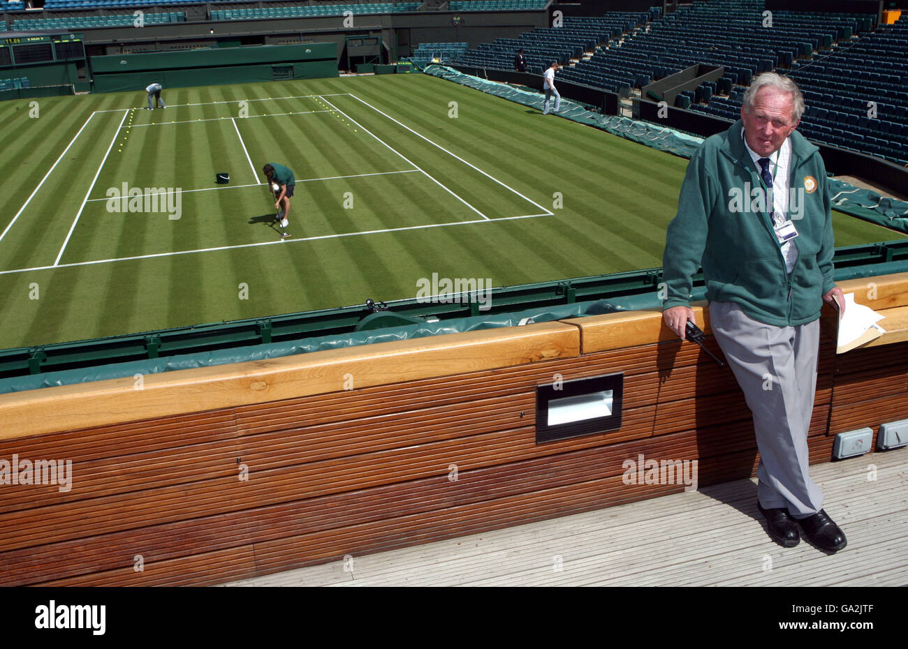 Tennis - Wimbledon Feature - All England Club Stock Photo - Alamy