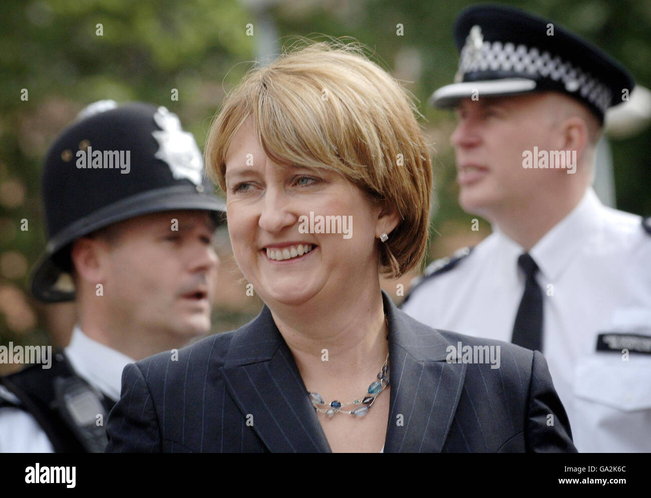 Jacqui Smith on walkabout Stock Photo - Alamy