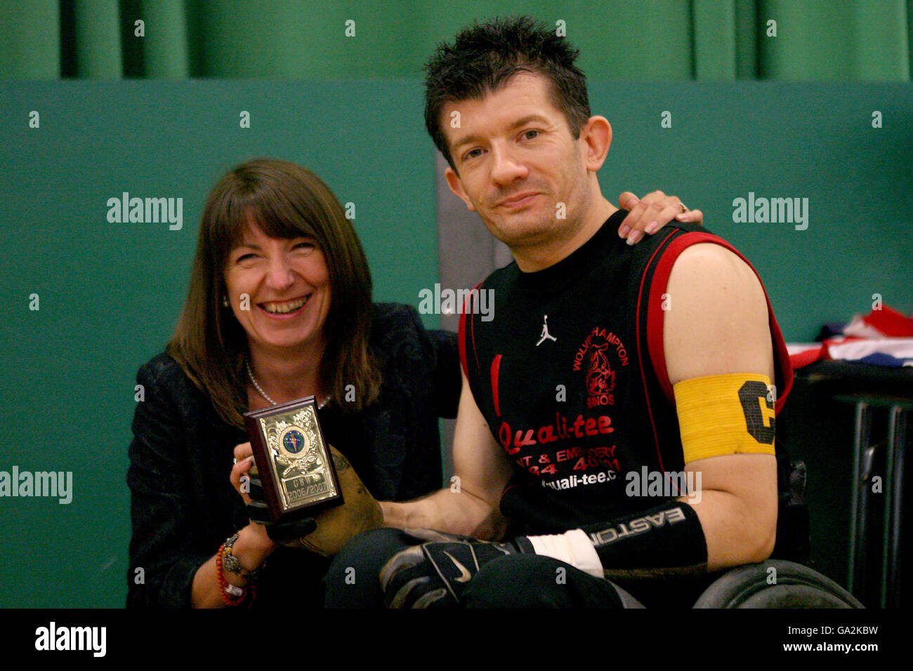 Wheelchair Rugby - National Finals - Stoke Mandeville Stadium. Alan Ash ...