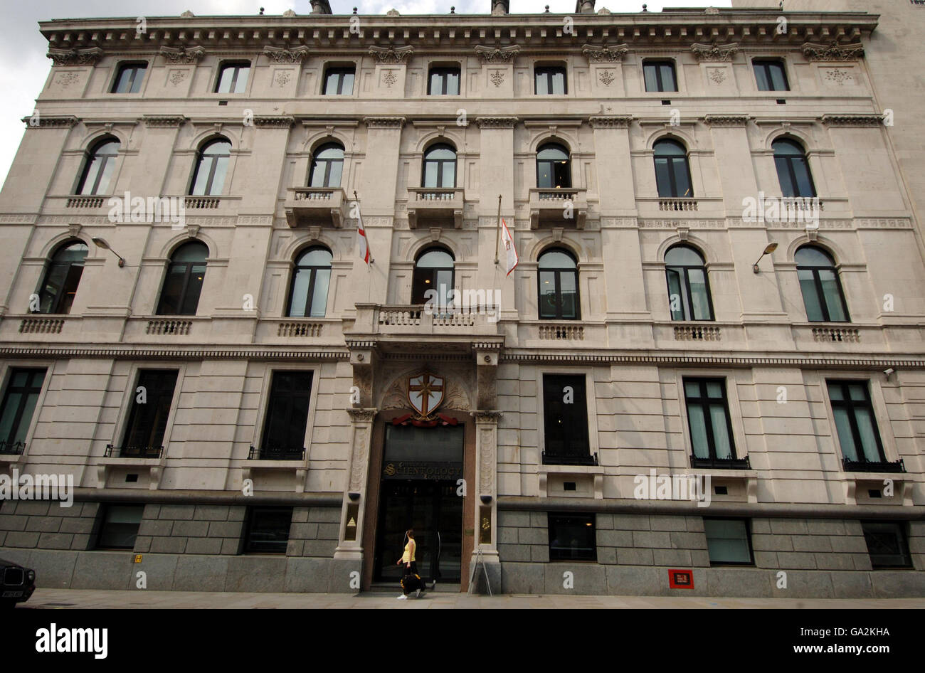 The London headquarters of the Church of Scientology, Queen Victoria ...