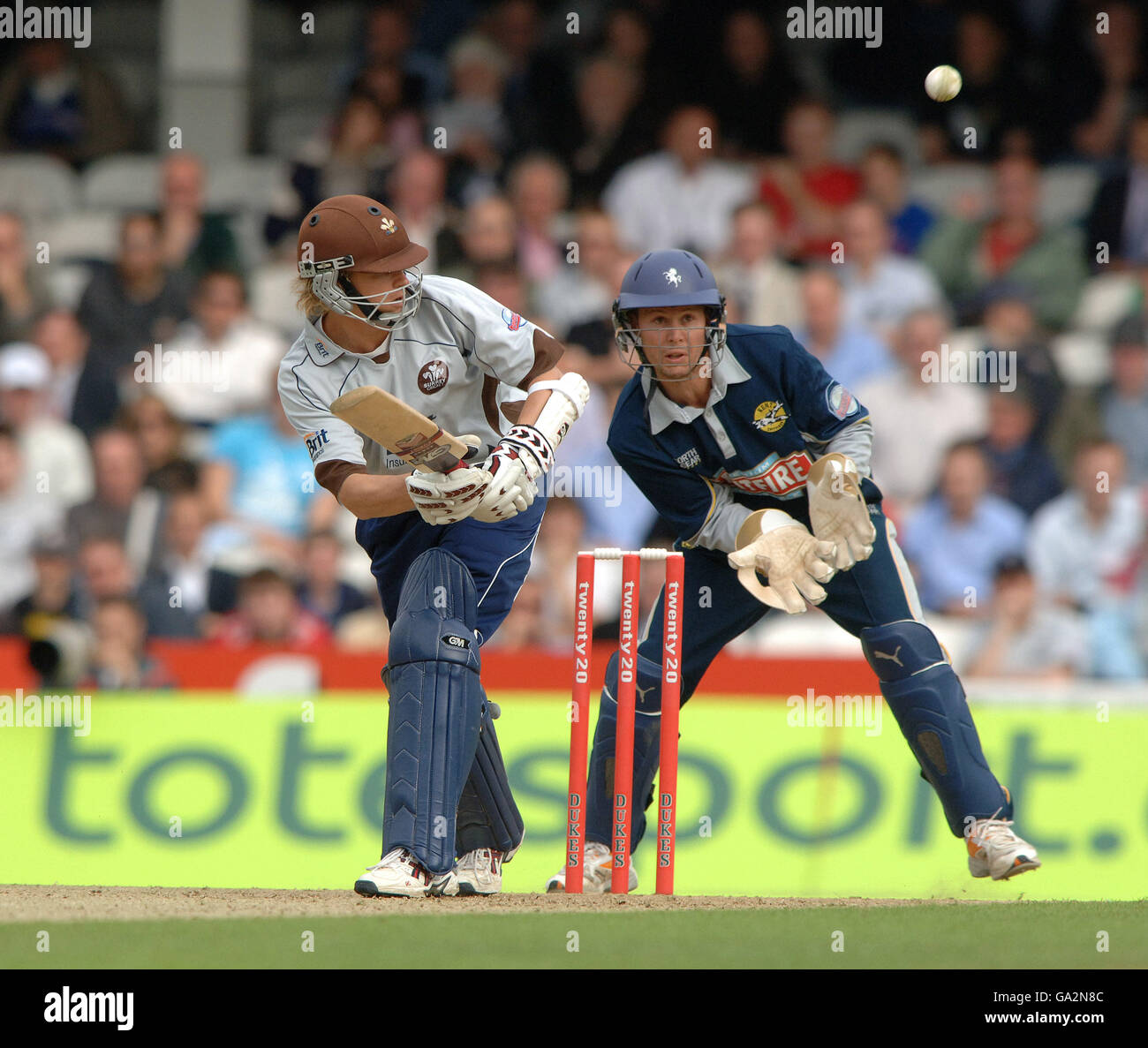 Cricket kent 2007 twenty 20 cup hi-res stock photography and images - Alamy