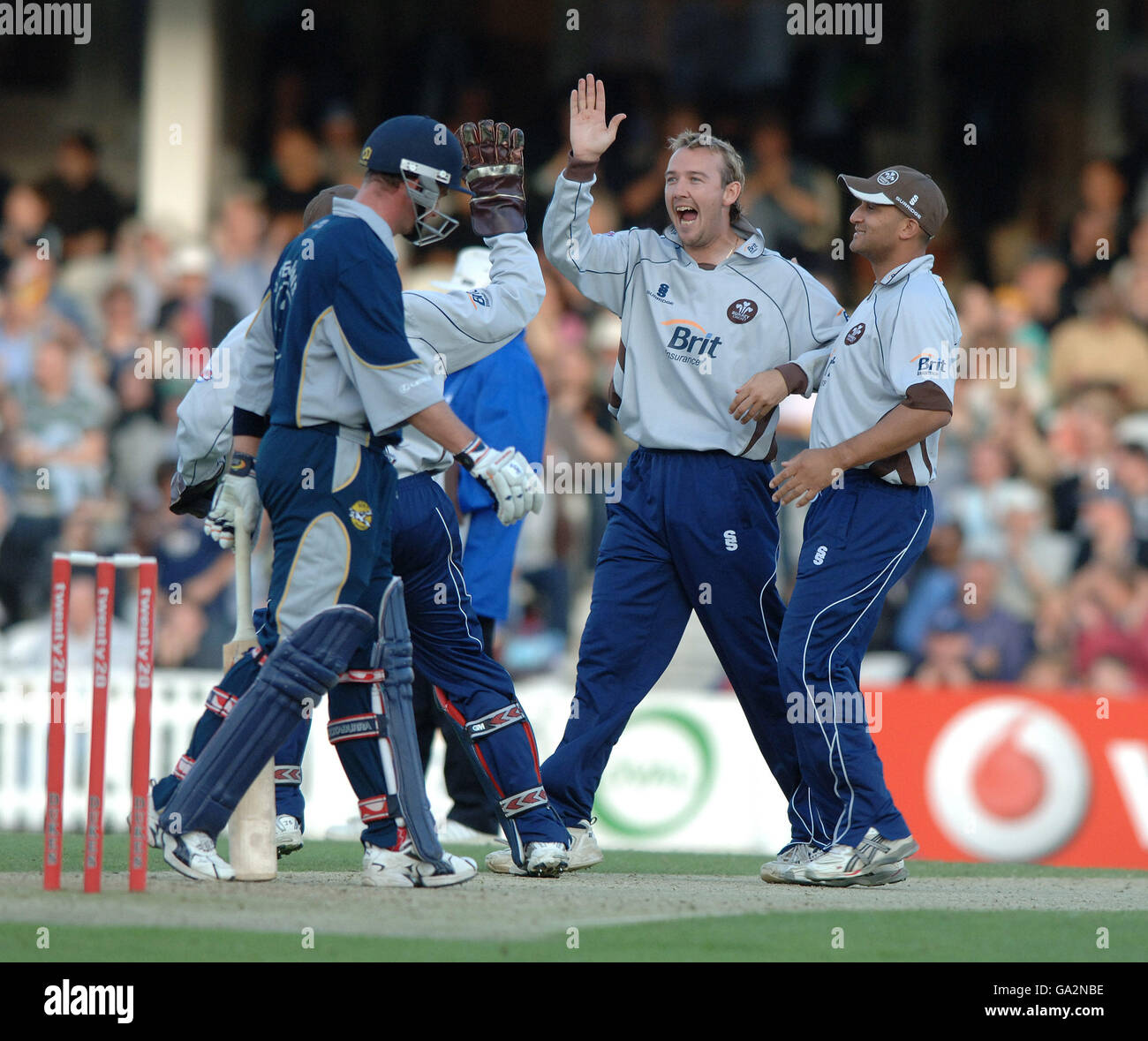 Cricket kent 2007 twenty 20 cup hi-res stock photography and images - Alamy