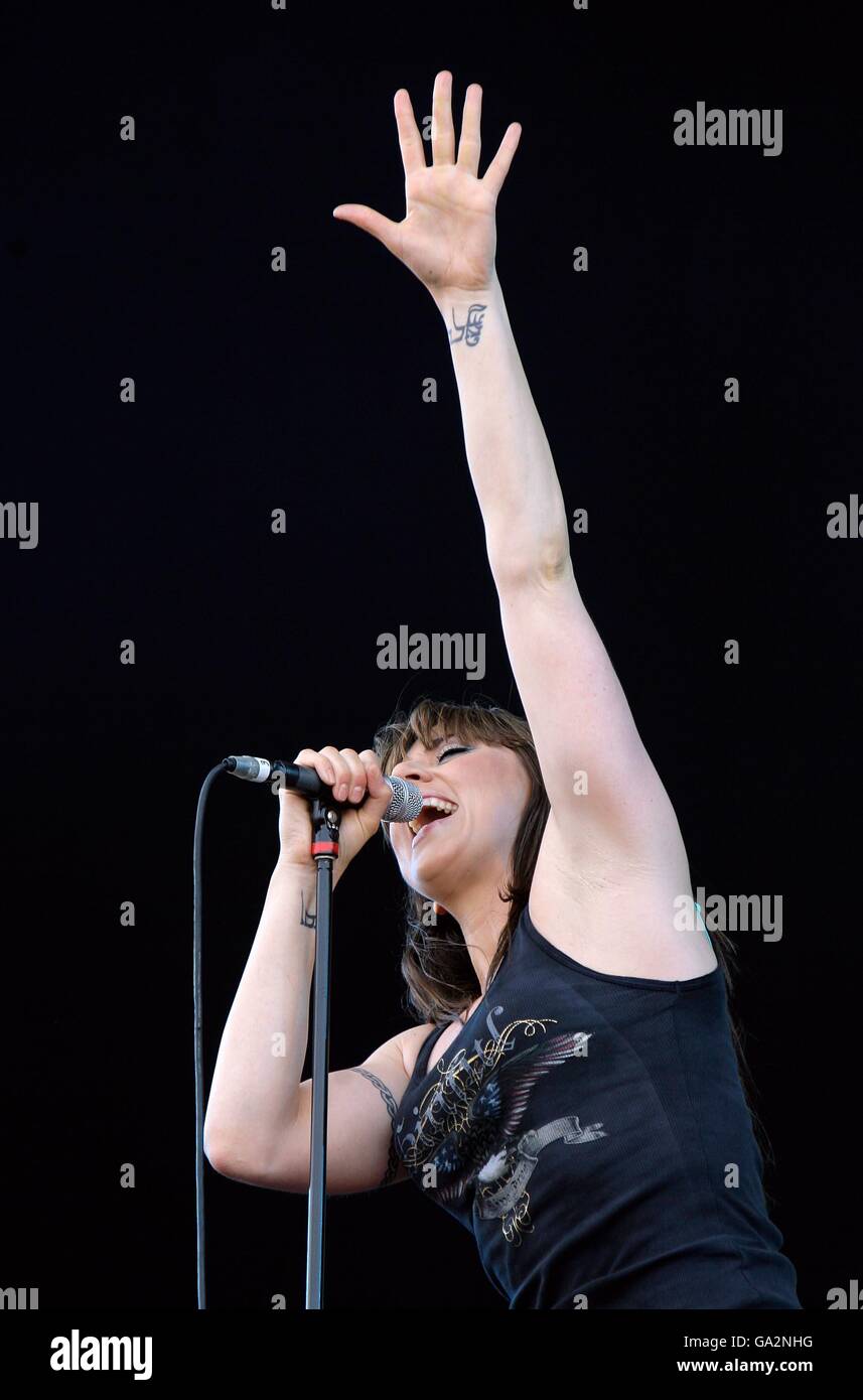 Mel C Tattoo Stock Photos & Mel C Tattoo Stock Images - Alamy