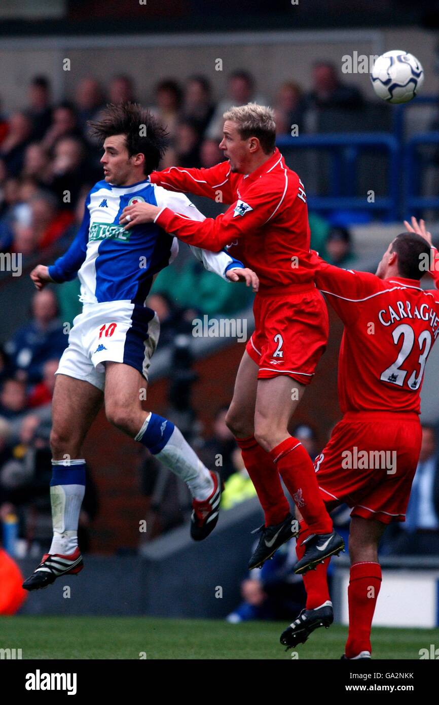 Henchoz liverpool blackburn hi-res stock photography and images - Alamy