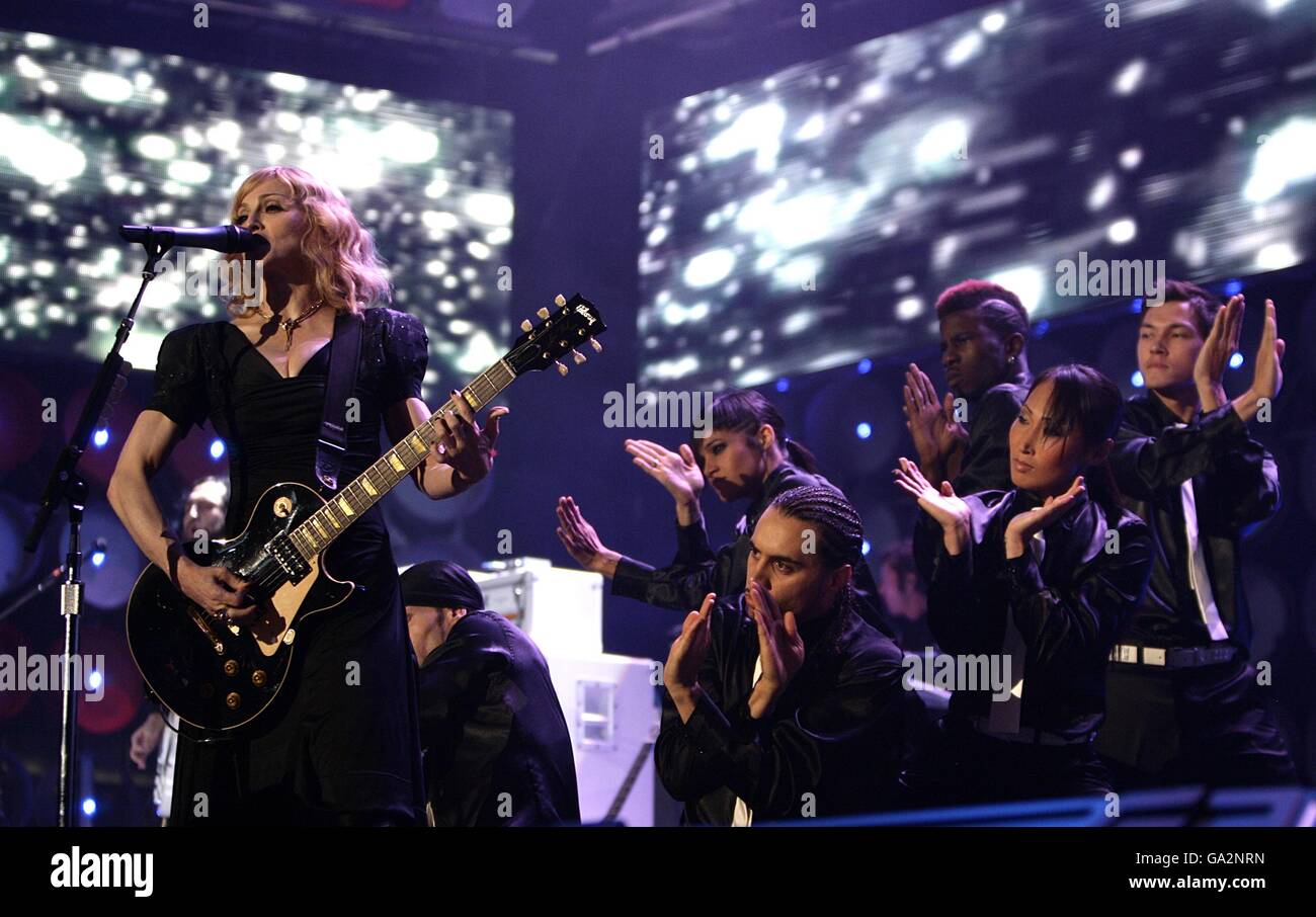 Live Earth Concert - London Stock Photo - Alamy