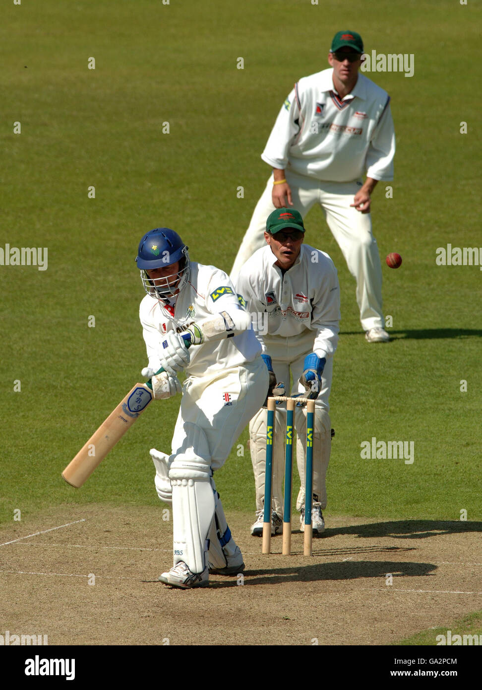 Glamorgan's Robert Croft during the Liverpool Victoria County ...