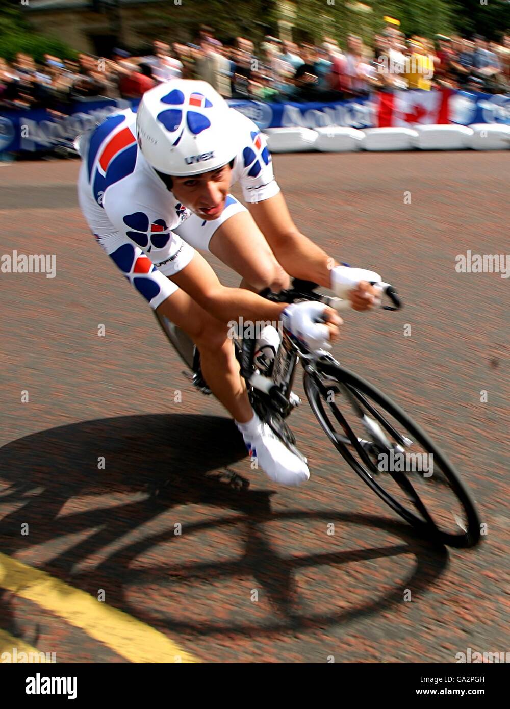 France's's Cedric Vasseur of the Quick Step - Innergetic Team Stock ...
