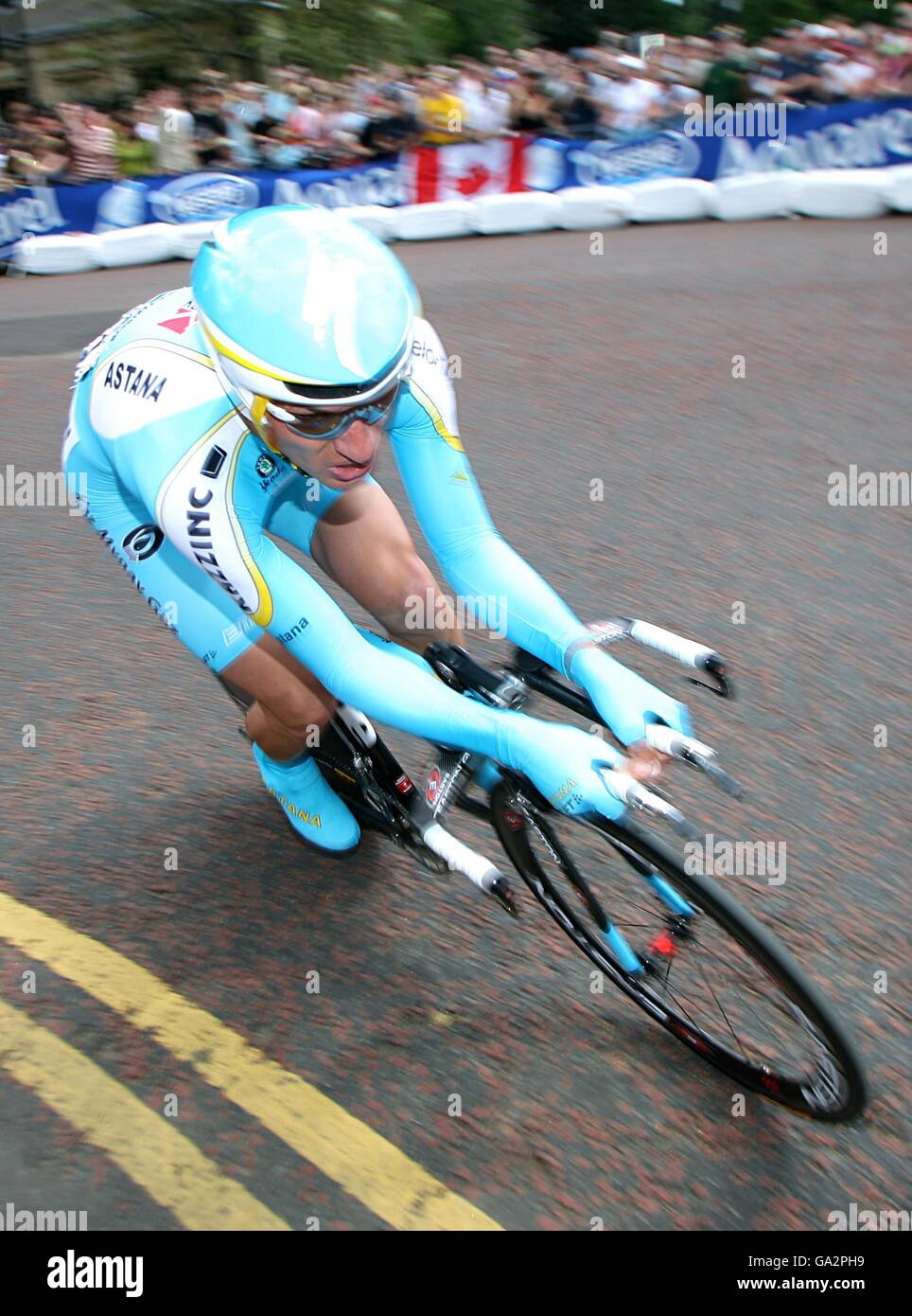 Cycling - Tour de France - Prologue - London. Russia's Serguei Ivanov ...