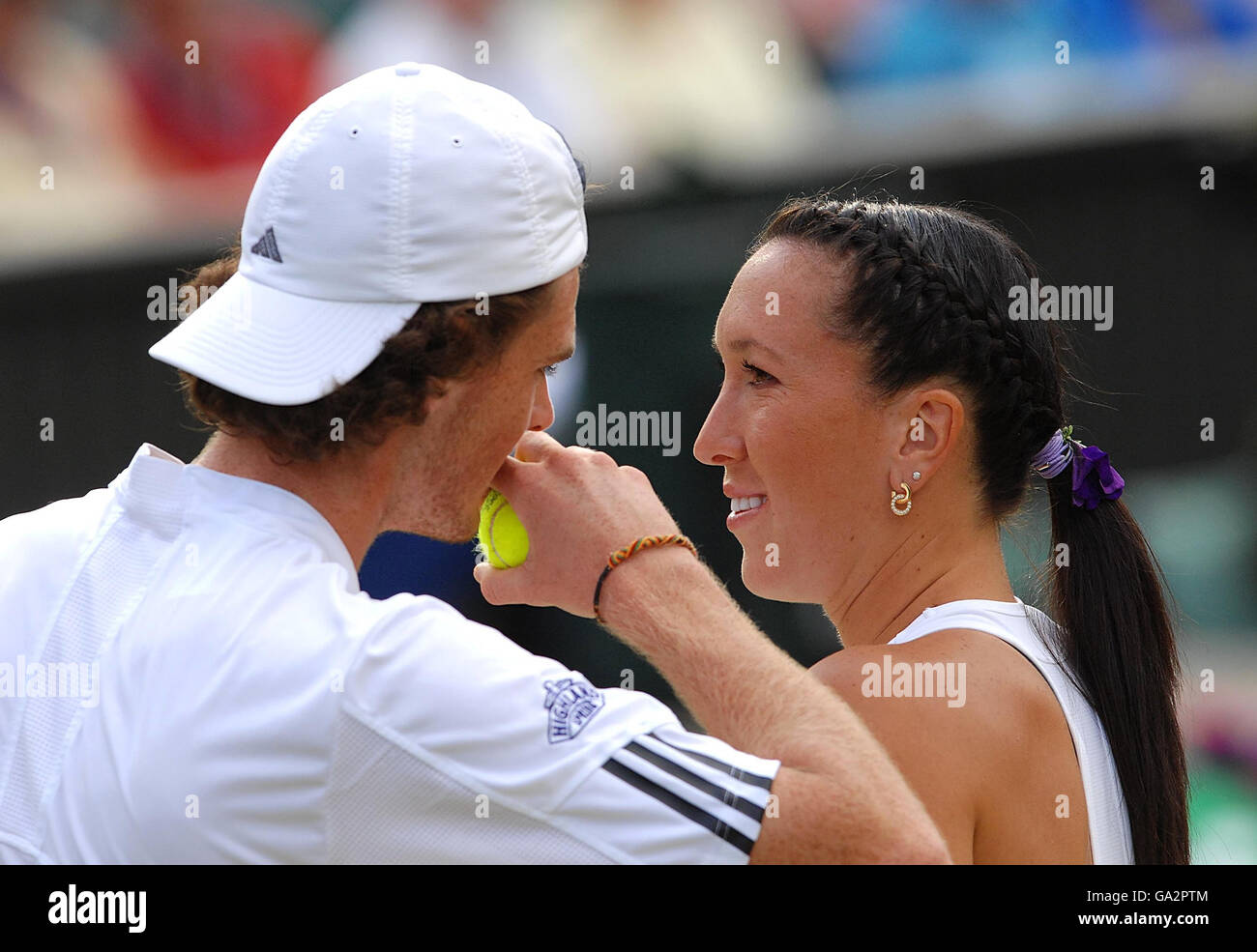 Great Britain's Jamie Murray and doubles partner Serbia's Jelena ...