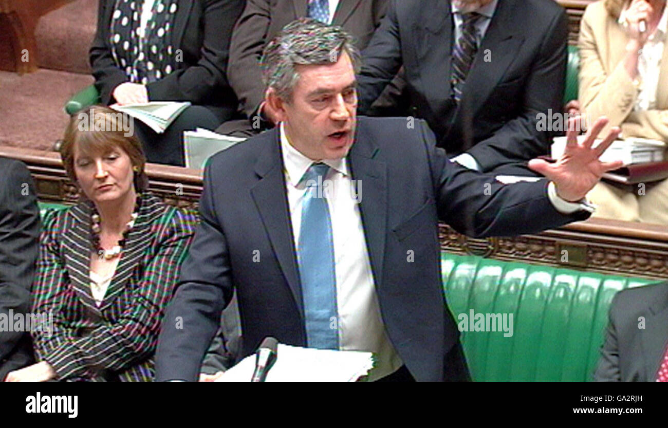 Prime Minister's Questions Stock Photo - Alamy