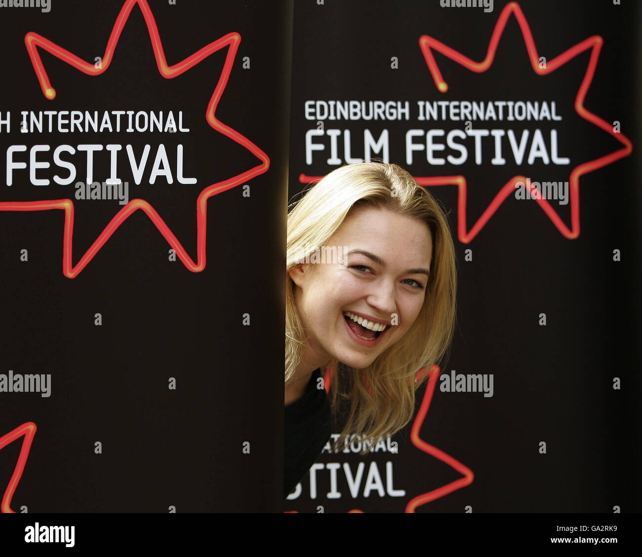 Sophia Myles Who Stars In The Film Hallam Foe At The Launch For This Years Edinburgh