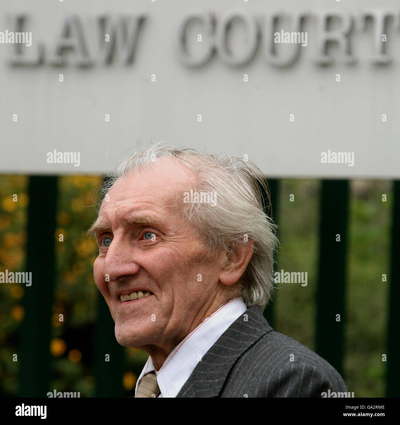 Arthur Burton-Garbett, 72, outside Woolwich Crown Court after being ...