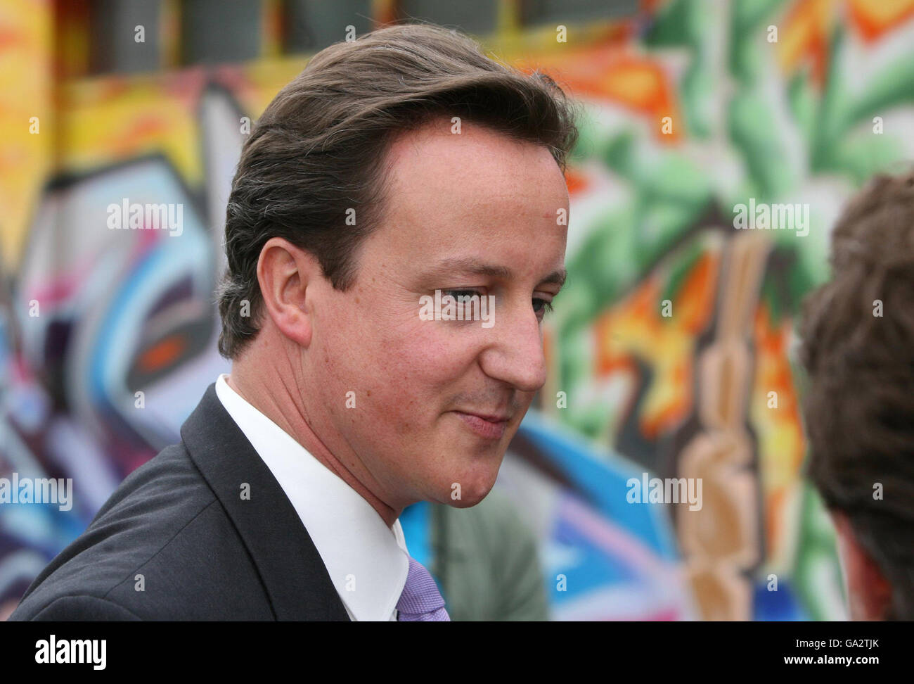David Cameron campaigns in Ealing Stock Photo - Alamy