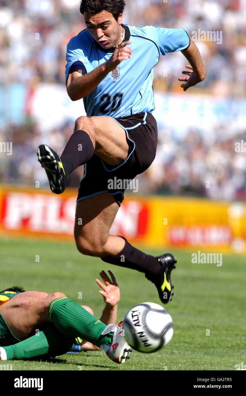 World cup 2002 south american oceania playoff hi-res stock photography ...