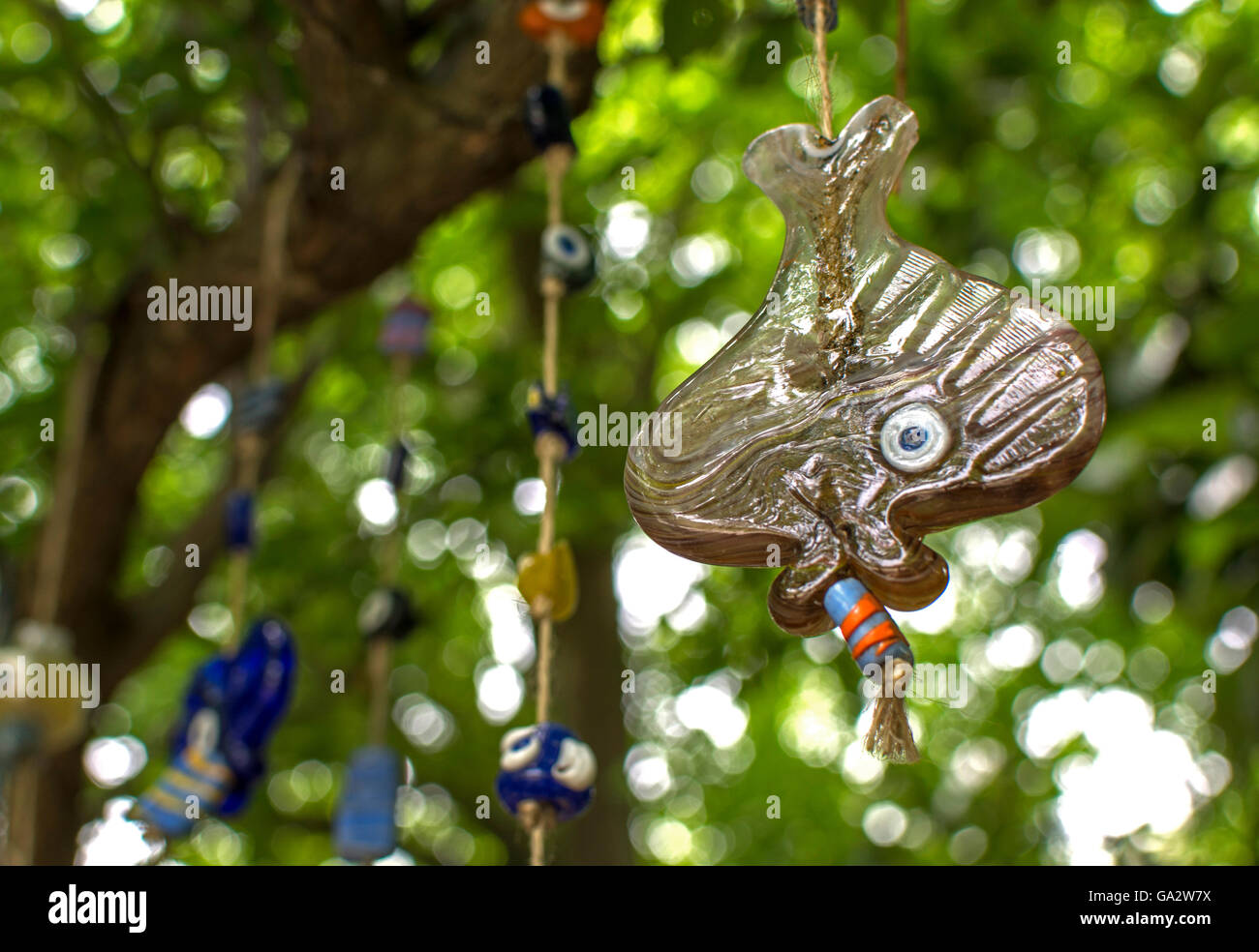 beads made in nazar village Stock Photo - Alamy