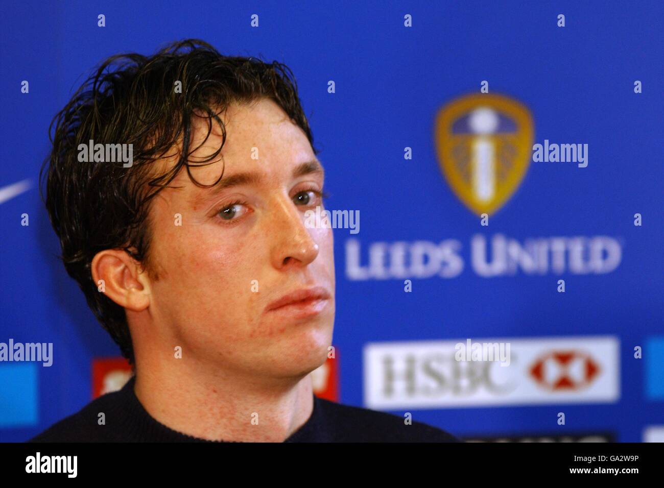 Robbie Fowler signing for Leeds United. Leeds United's new signing ...