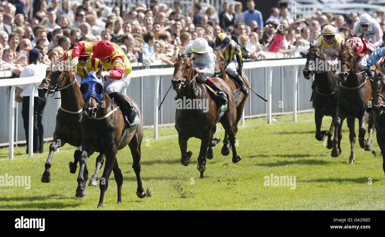 Horse racing york racecourse hi-res stock photography and images - Alamy