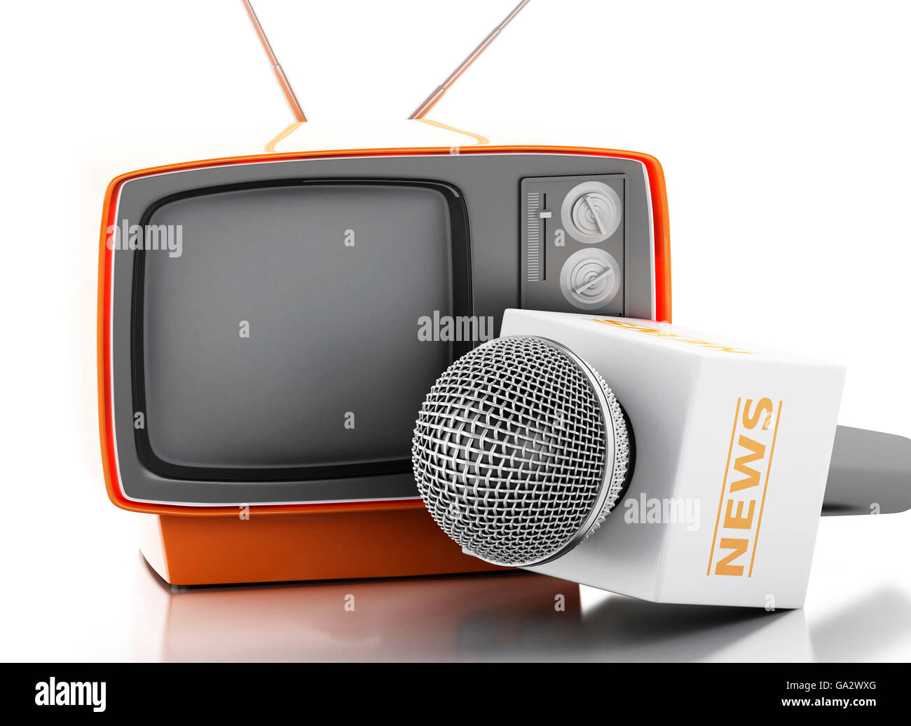 News concept breaking news microphone hi-res stock photography and ...