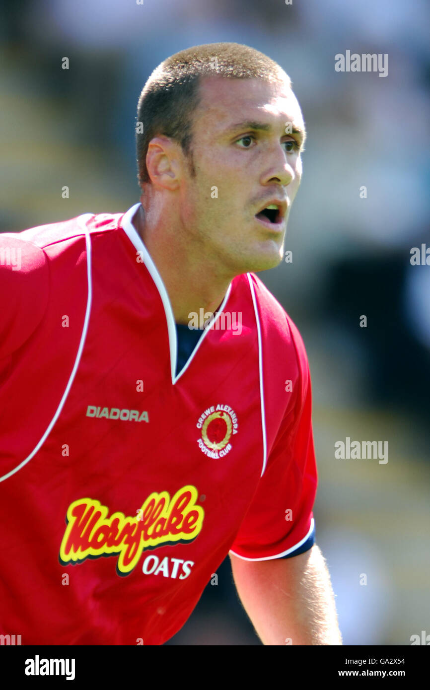 Soccer friendly crewe alexandra v liverpool gresty road hi-res stock ...