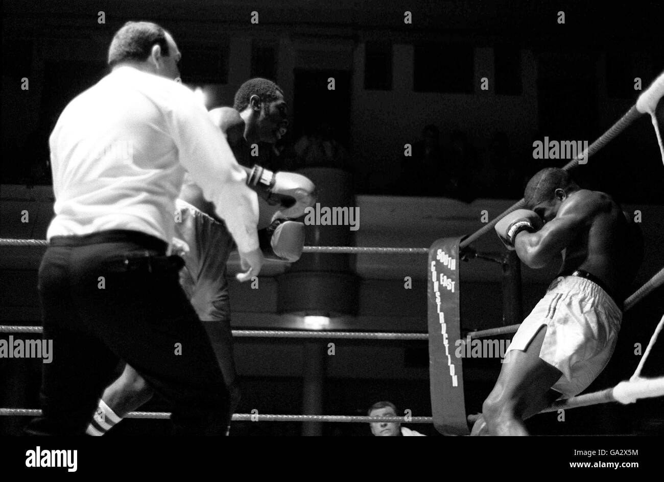 Errol christie is back onto the ropes by james cook hi-res stock ...