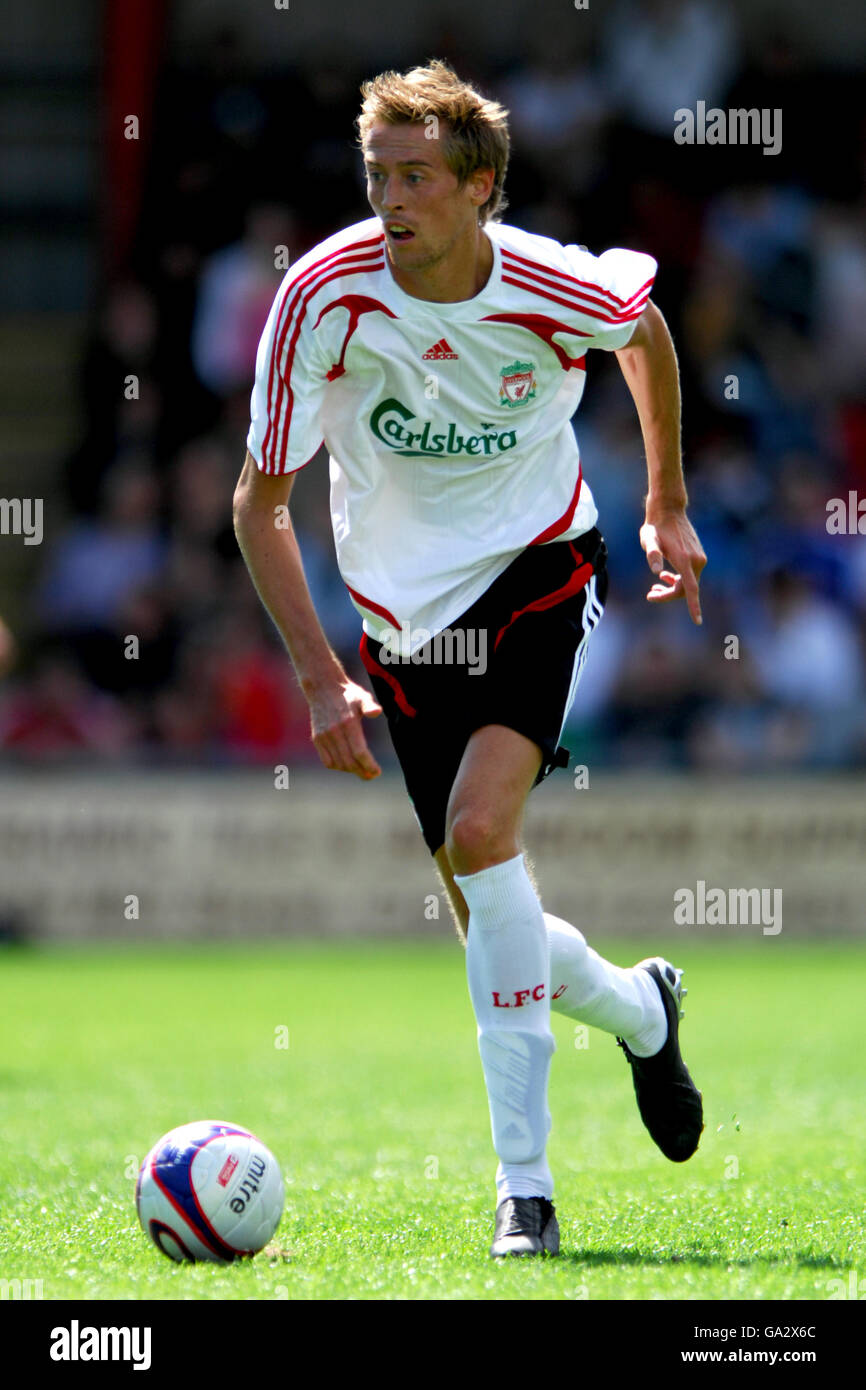 Soccer - Friendly - Crewe Alexandra v Liverpool - Gresty Road Stock ...