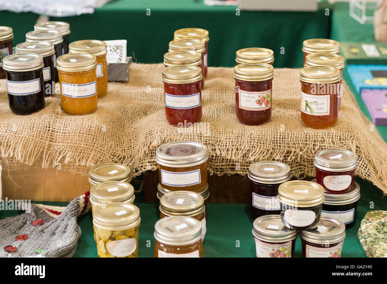 Display of jams hi-res stock photography and images - Alamy