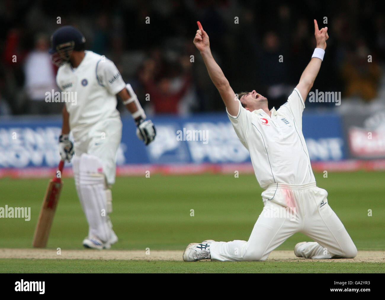 Cricket cricket second day 2 frontiers hi-res stock photography and ...