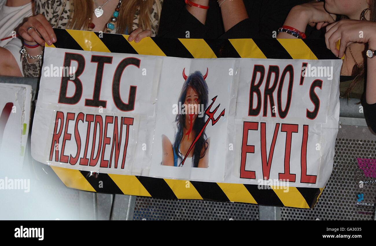 Big Brother 8 - Eviction Stock Photo - Alamy