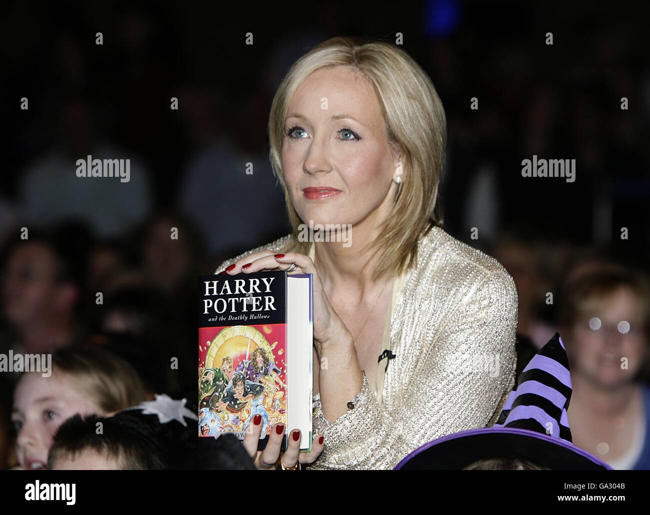 JK Rowling Book Signing - London. JK Rowling at the launch of Harry ...