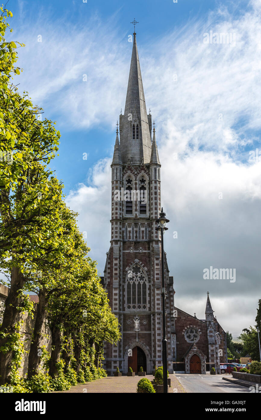 exterior of st john the baptise roman catholic church tralee ireland ...