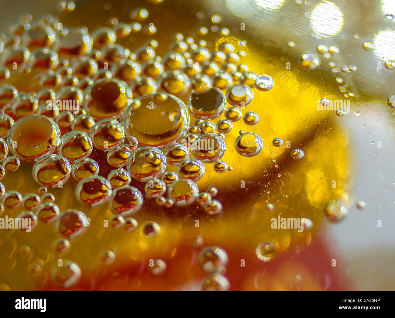 Gold droplet hi-res stock photography and images - Alamy