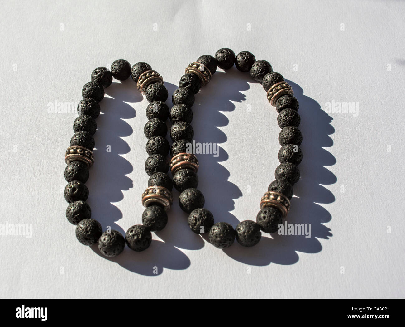 volcano stone bracelet Stock Photo - Alamy