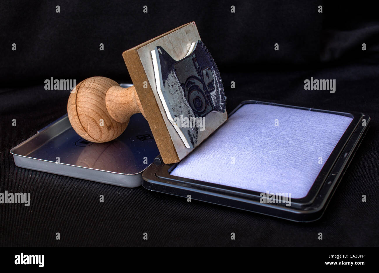 stamp and stamp Stock Photo - Alamy