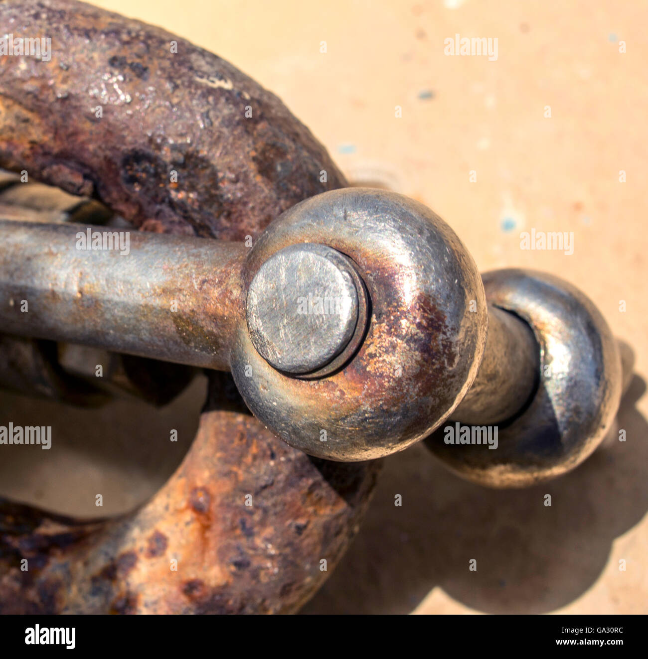 bolt and chain lock Stock Photo - Alamy