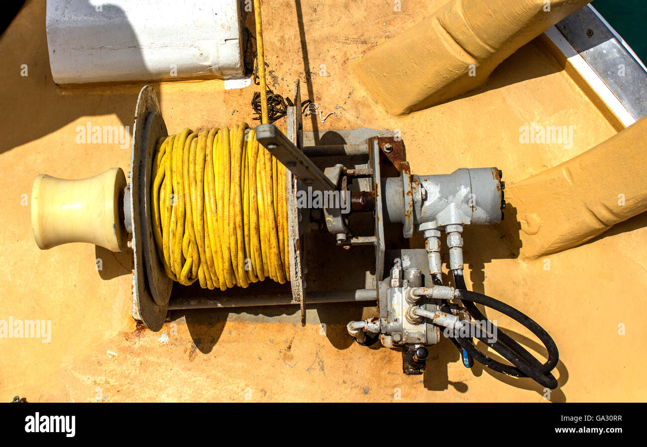 Windlass engine hi-res stock photography and images - Alamy