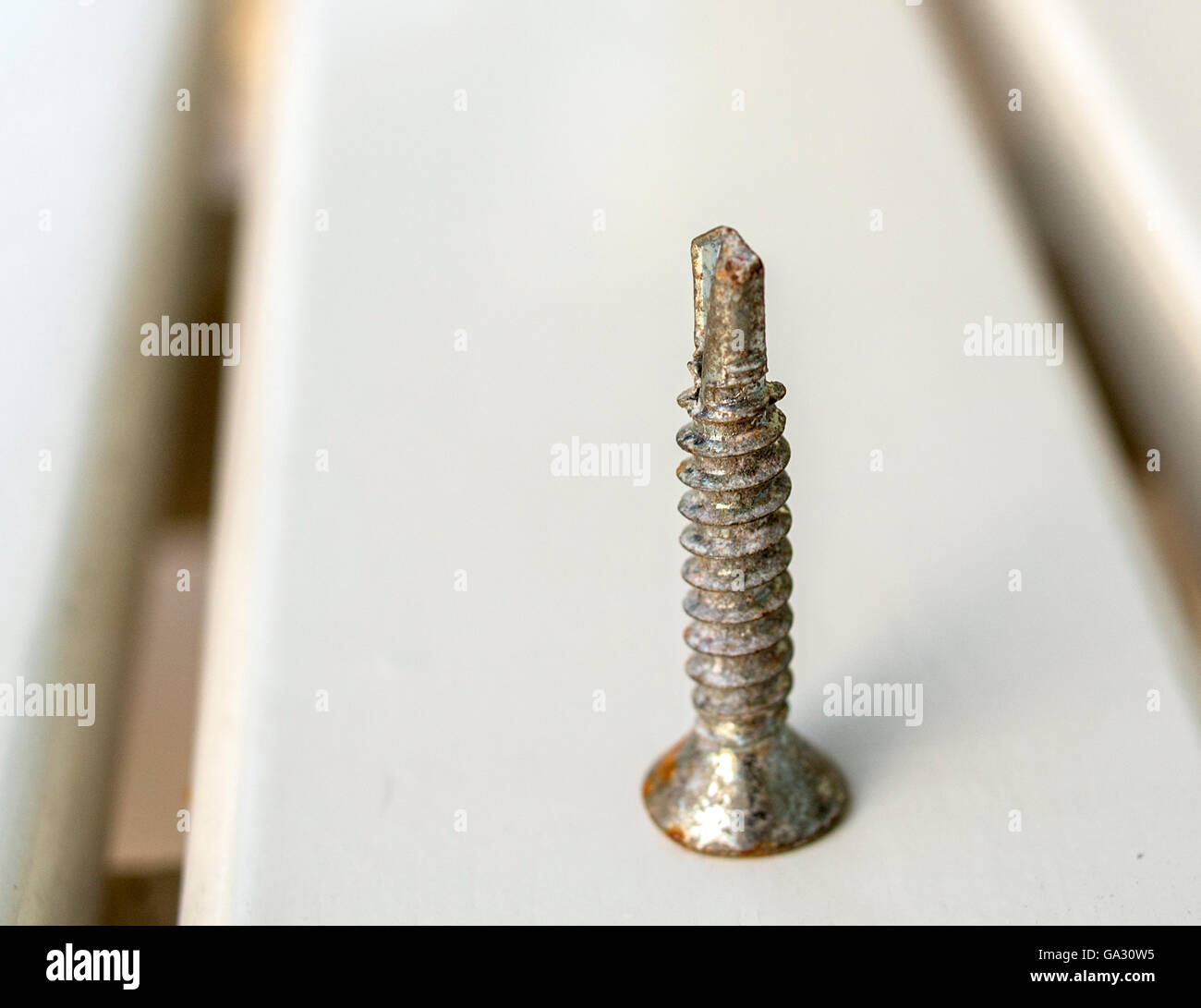 Roofing sheet screw hi-res stock photography and images - Alamy