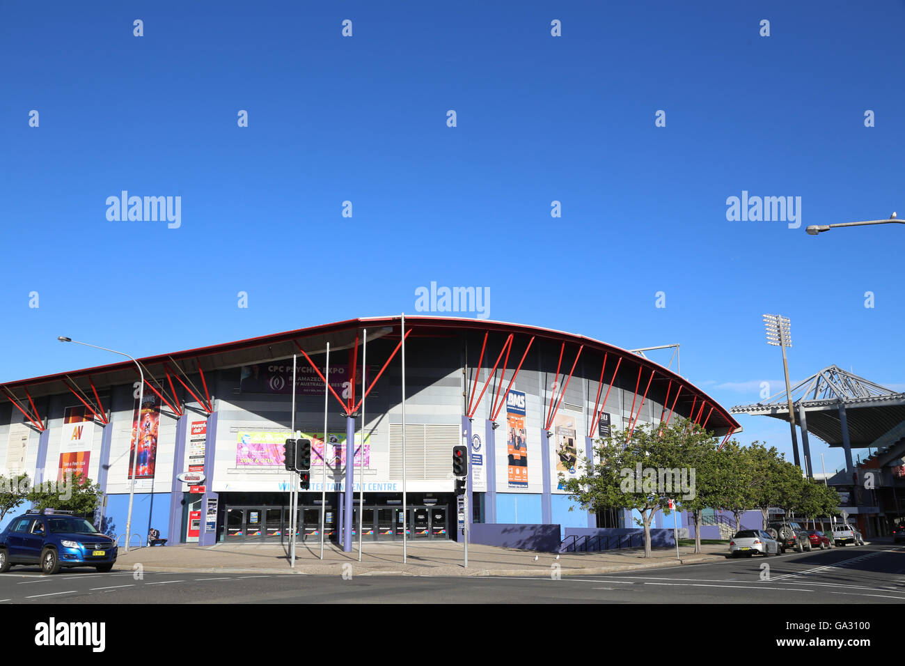 WIN Entertainment Centre in Wollongong Stock Photo - Alamy