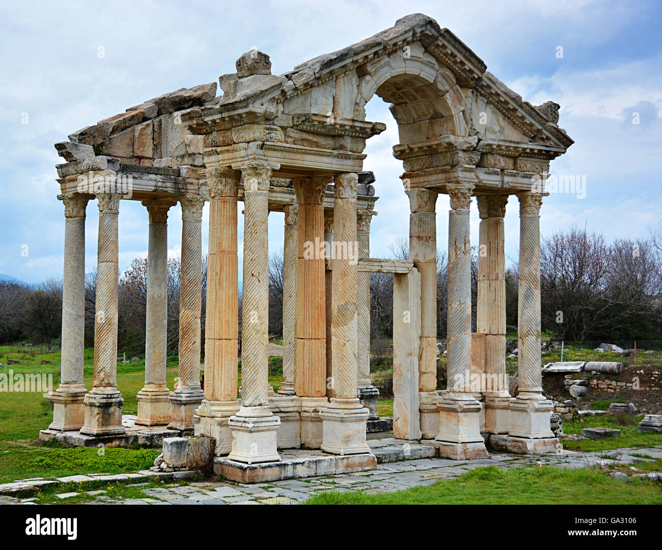 Antalya temple hi-res stock photography and images - Alamy