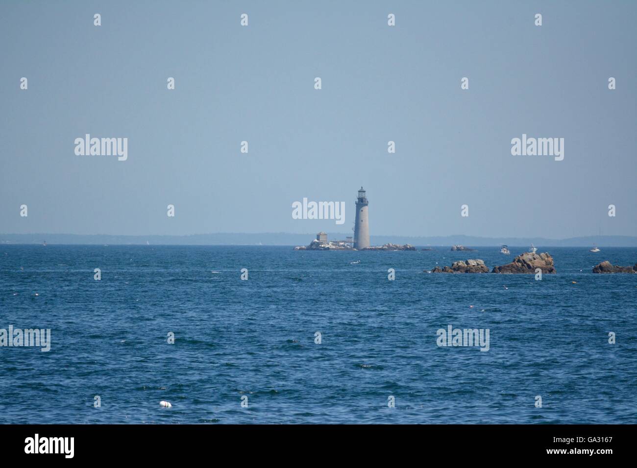 The graves island lighthouse hi-res stock photography and images - Alamy