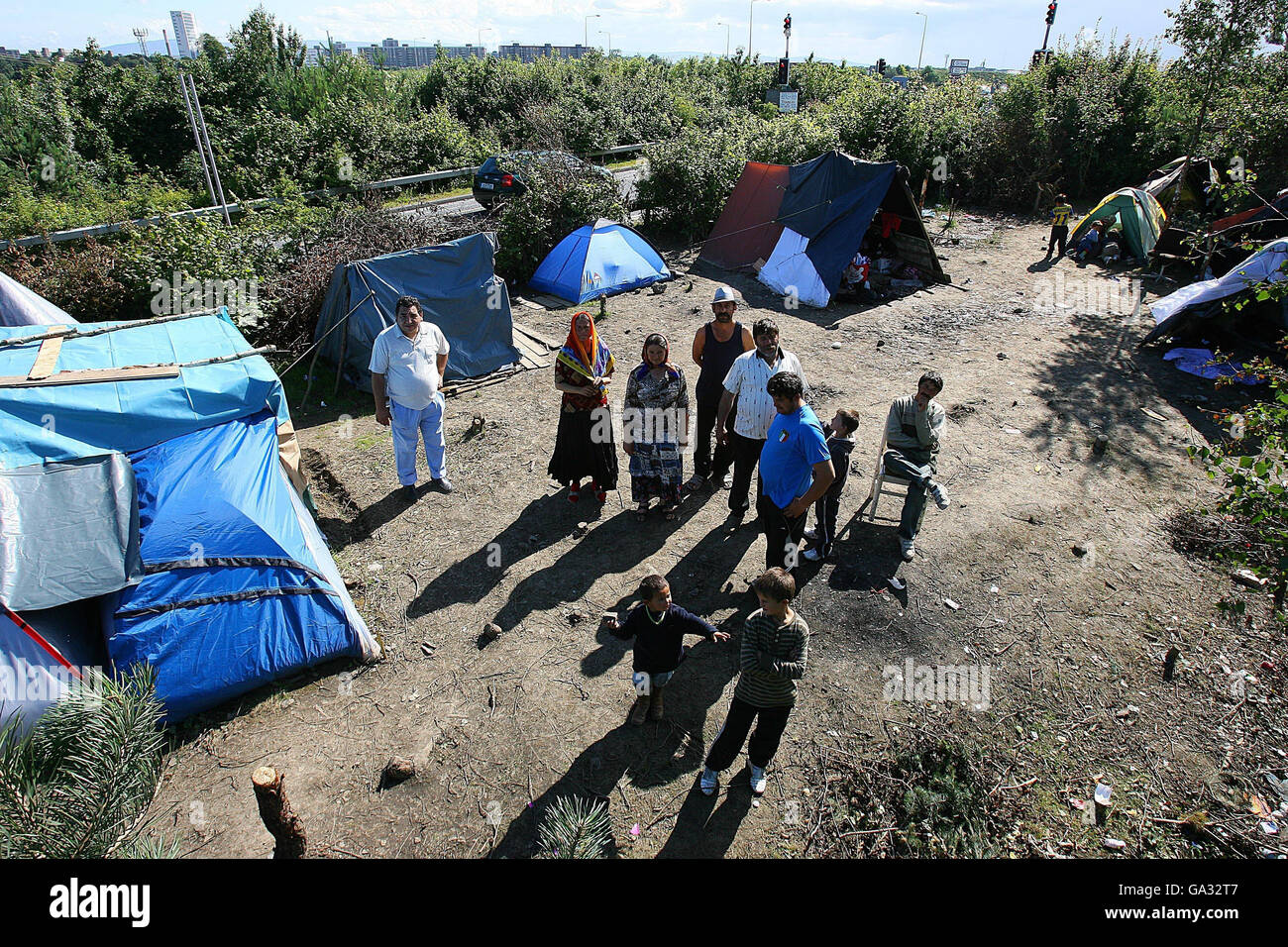 Irish Roma Gypsies Stock Photo - Alamy
