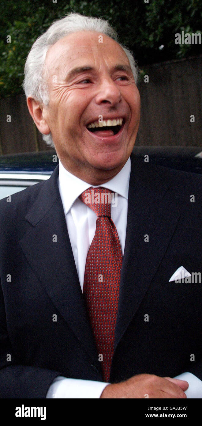 Lord levy leaves home in mill hill hi-res stock photography and images ...