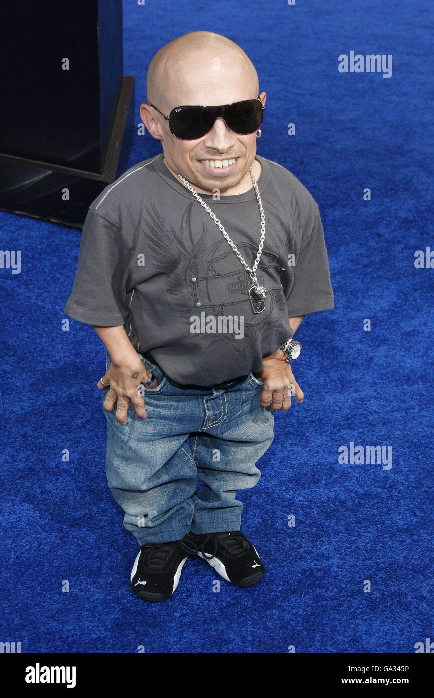 Verne Troyer at the LA Premiere of "The Love Guru" held at the Grauman ...