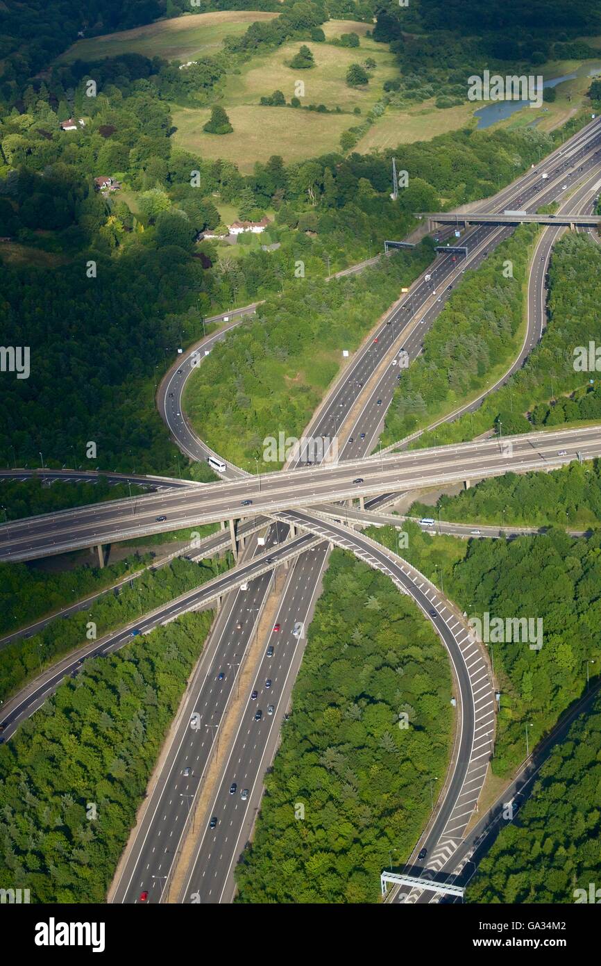 M23 motorway hi-res stock photography and images - Alamy