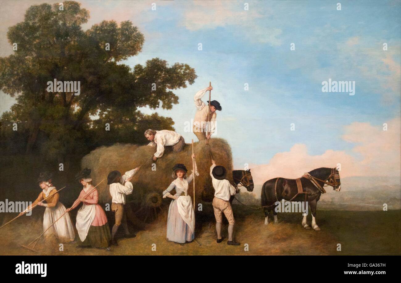 George stubbs haymakers hi-res stock photography and images - Alamy