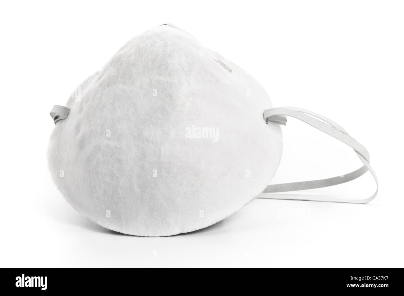 White Infection Mask Isolated on White Background Stock Photo - Alamy