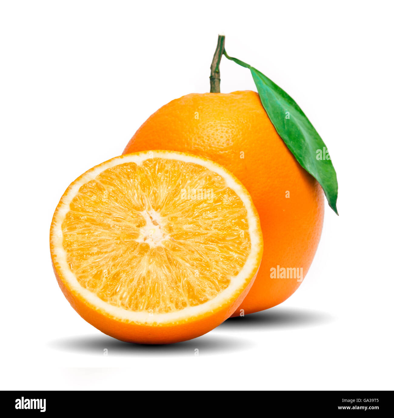 Half peeled orange hi-res stock photography and images - Alamy