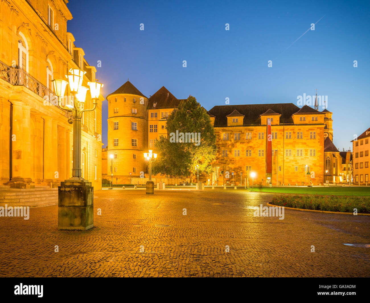 Stuttgart city square hi-res stock photography and images - Alamy