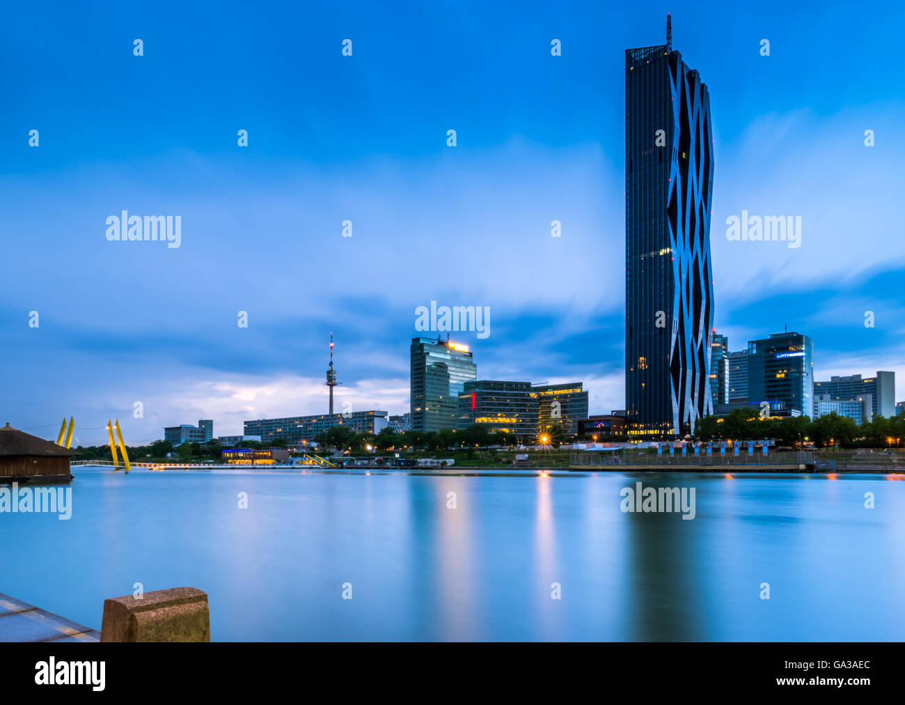 Donau city, Vienna Stock Photo - Alamy