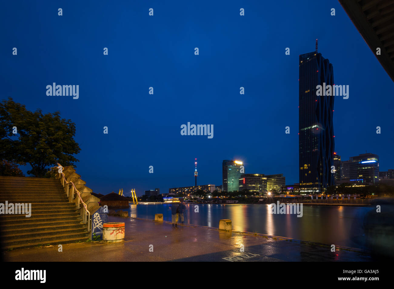 Donau city, Vienna Stock Photo - Alamy